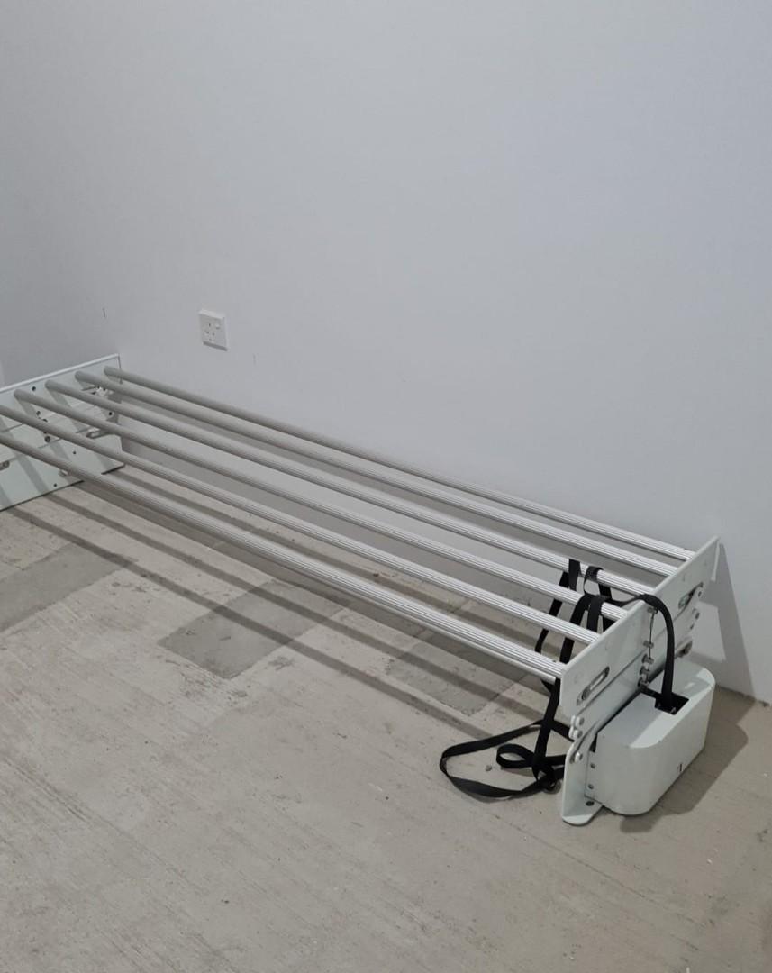 Retractable Ceiling clothes rack, Furniture & Home Living, Bathroom ...