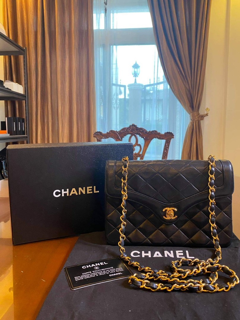 Chanel Princess Diana Small Flap, Luxury, Bags & Wallets on Carousell