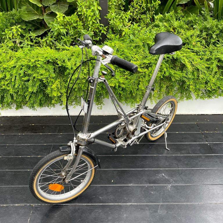 Dahon Classic III Stainless Steel Vintage Foldie, Sports Equipment ...