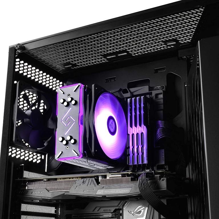 DEEPCOOL GAMMAXX GT BK, CPU Air Cooler, SYNC RGB Fan and RGB Black Top ...