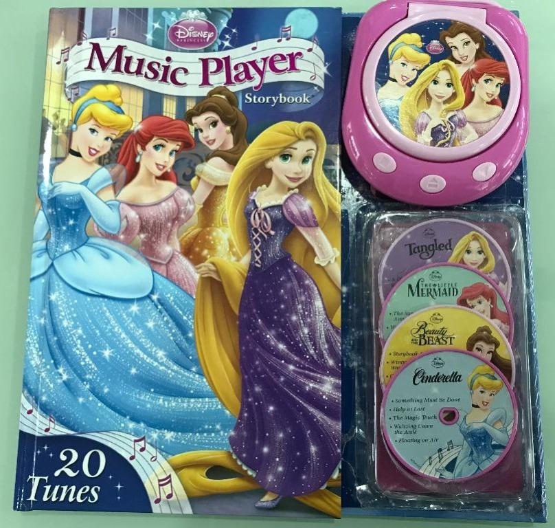 Disney Princess Music Player Storybook with 20 Tunes (Portable Music ...