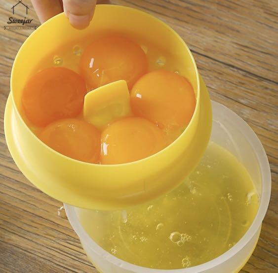Egg yolk separator with container, Furniture & Home Living, Kitchenware ...
