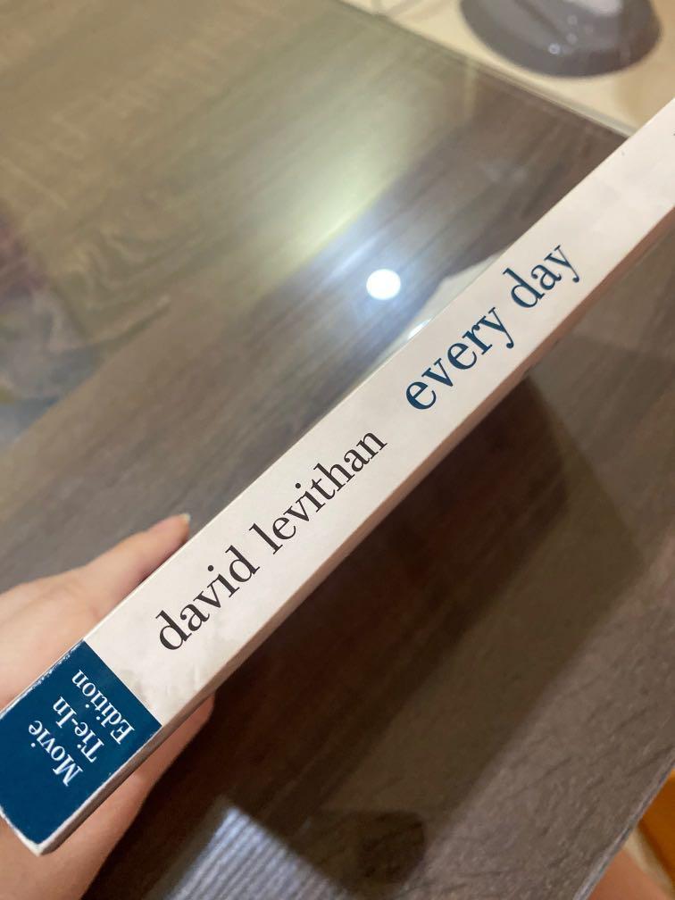 Everyday by David Levithan, Hobbies & Toys, Books & Magazines, Fiction ...