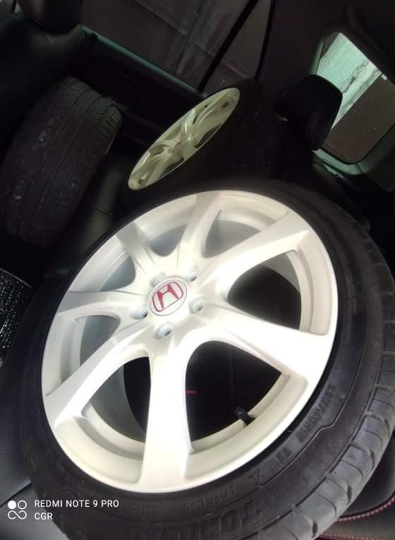 FD2R MAGS W TIRES, Car Parts & Accessories, Mags and Tires on Carousell