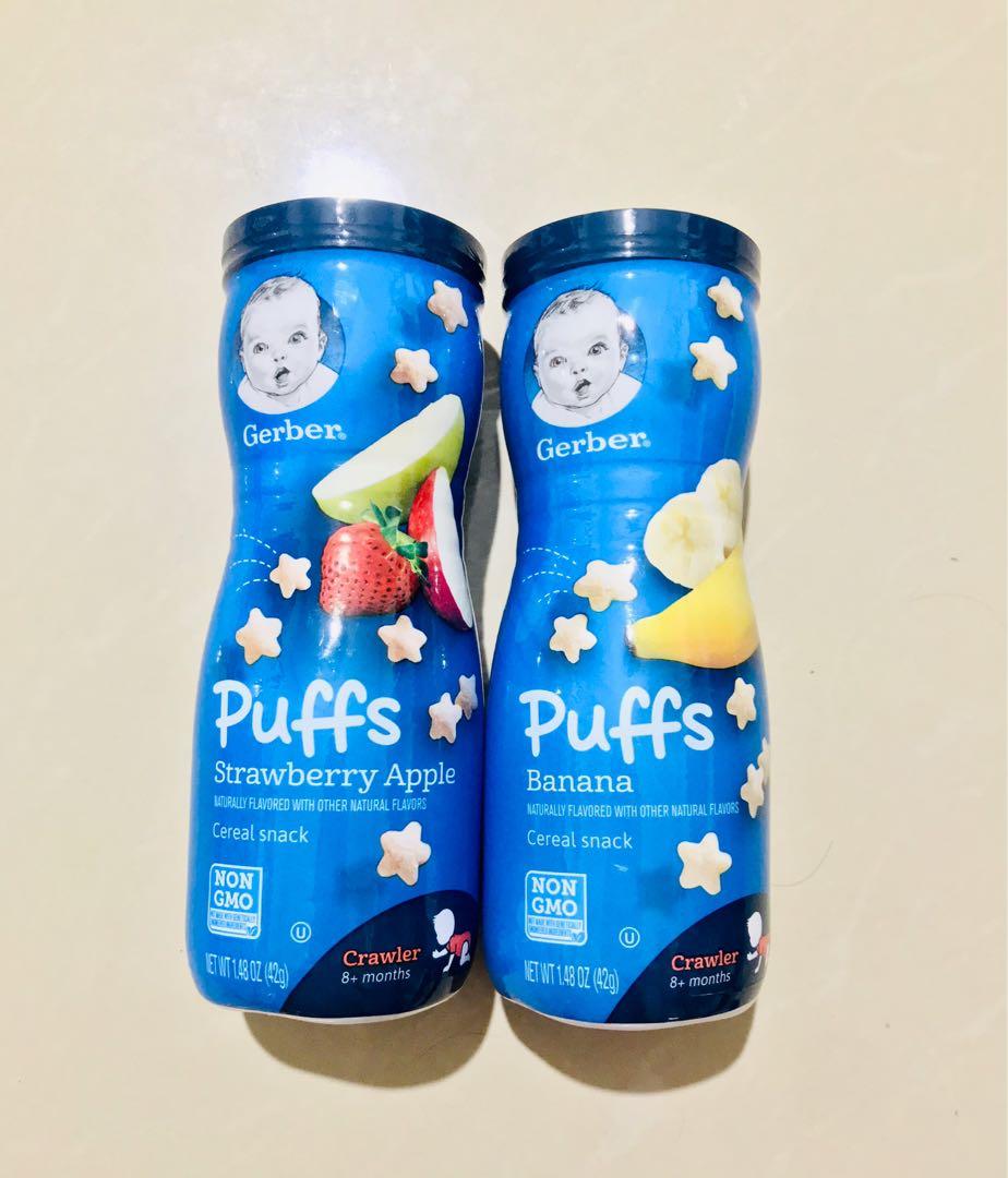 GERBER PUFFS CEREALS, Babies & Kids, Nursing & Feeding, Weaning ...