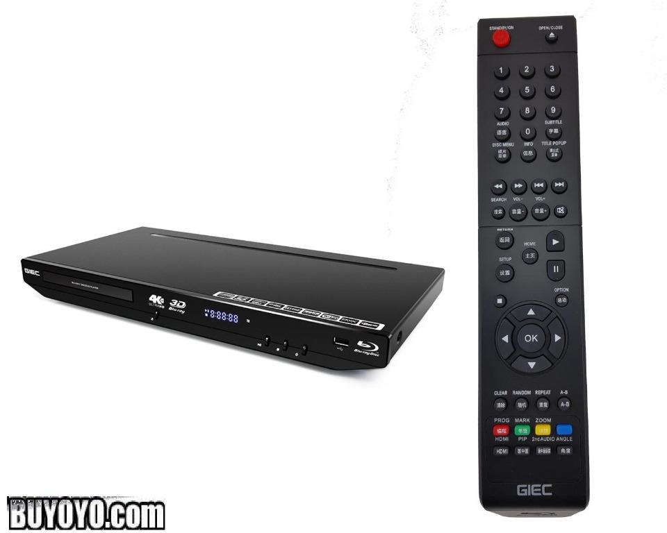 GIEC BDP-G4350 3D HD Blu-Ray Player [FREE Courier], TV & Home ...