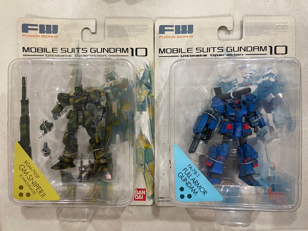 Gundam Fusion Works Mobile Suits 10 Set, Hobbies & Toys, Toys & Games ...