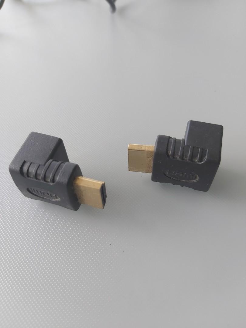 HDMI L shape connectors, TV & Home Appliances, TV & Entertainment, TV ...