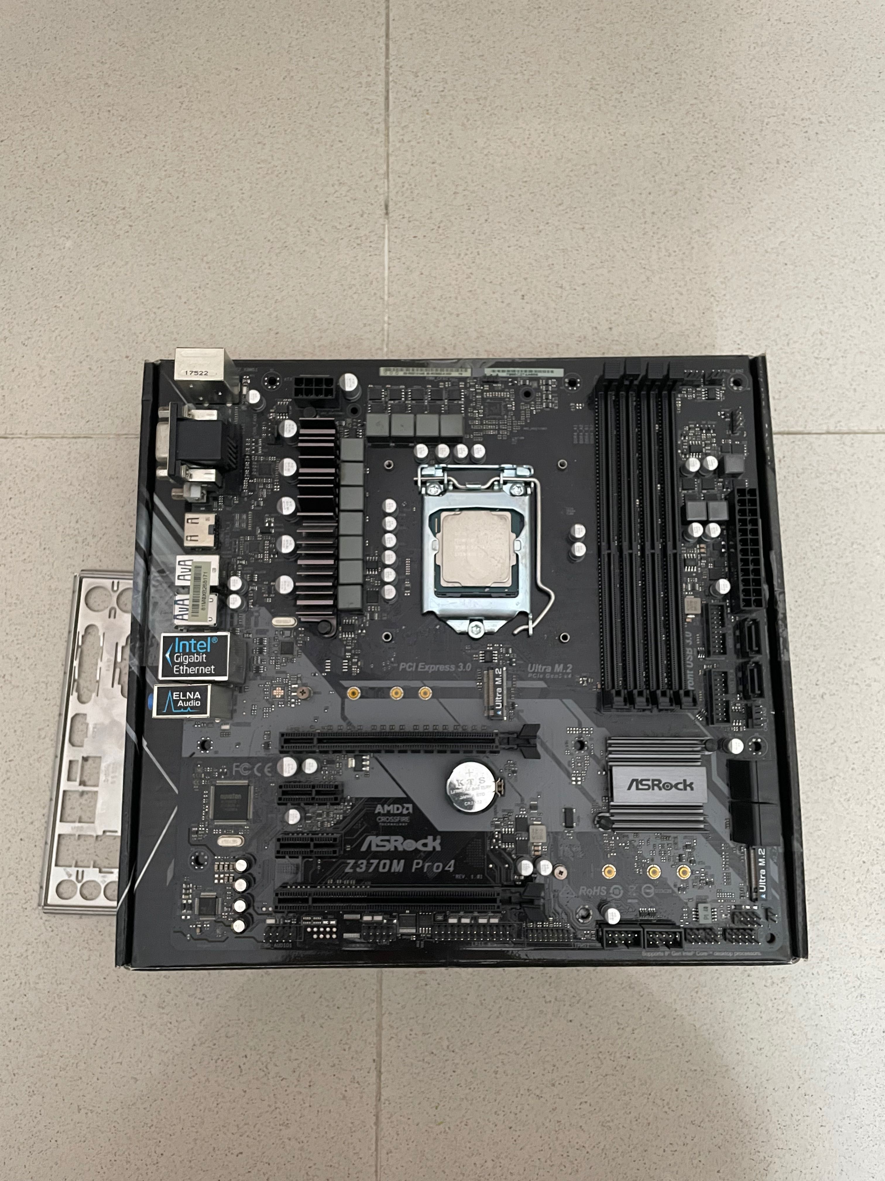 i5 8600k + Asrock Z370M Pro4 motherboard *SPOILT*, Computers & Tech ...