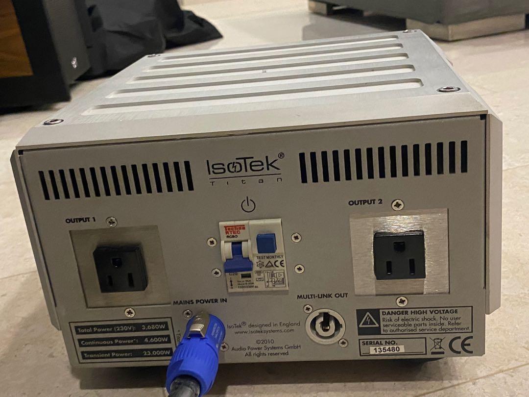 Isotek GII Titan Power Conditioner, Audio, Other Audio Equipment on ...