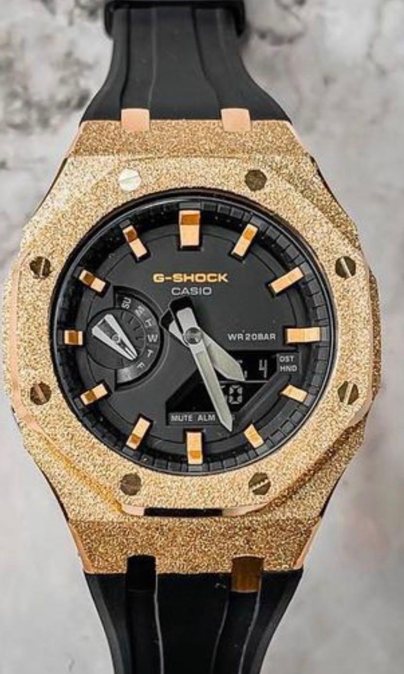 Luxury style ap diamond ga2100 ga2110 ga-2110 ga-2100 mod with watch ...