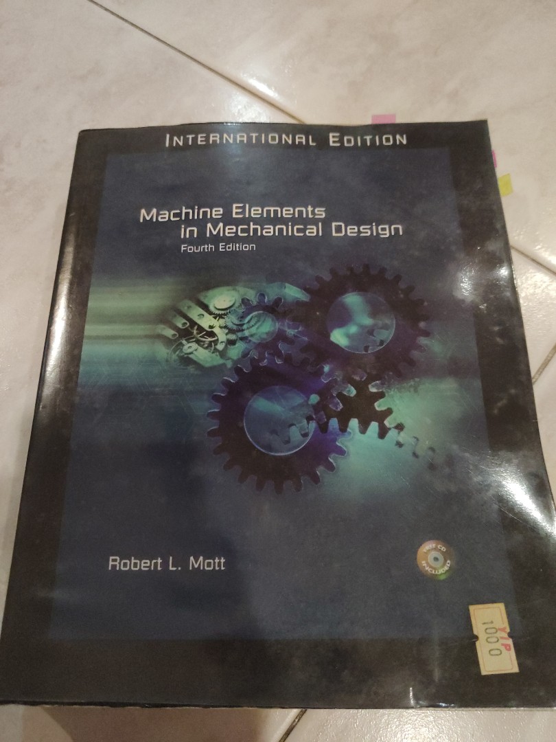 Machine elements in mechanical design, Hobbies & Toys, Books ... Machine elements in mechanical design, Hobbies & Toys, Books ...