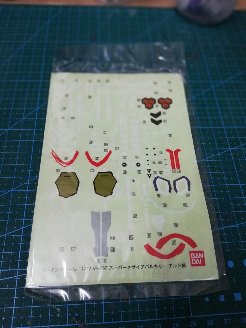 Macross decal, Hobbies & Toys, Collectibles & Memorabilia, Fan ...