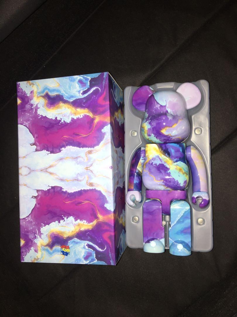 Marble bearbrick 400% be@rbrick, Hobbies & Toys, Toys & Games on Carousell