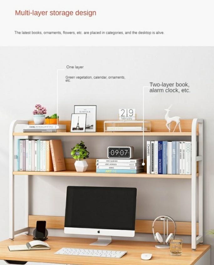 Multi-Layer Desk Shelf (Brand New), Furniture & Home Living, Furniture ...