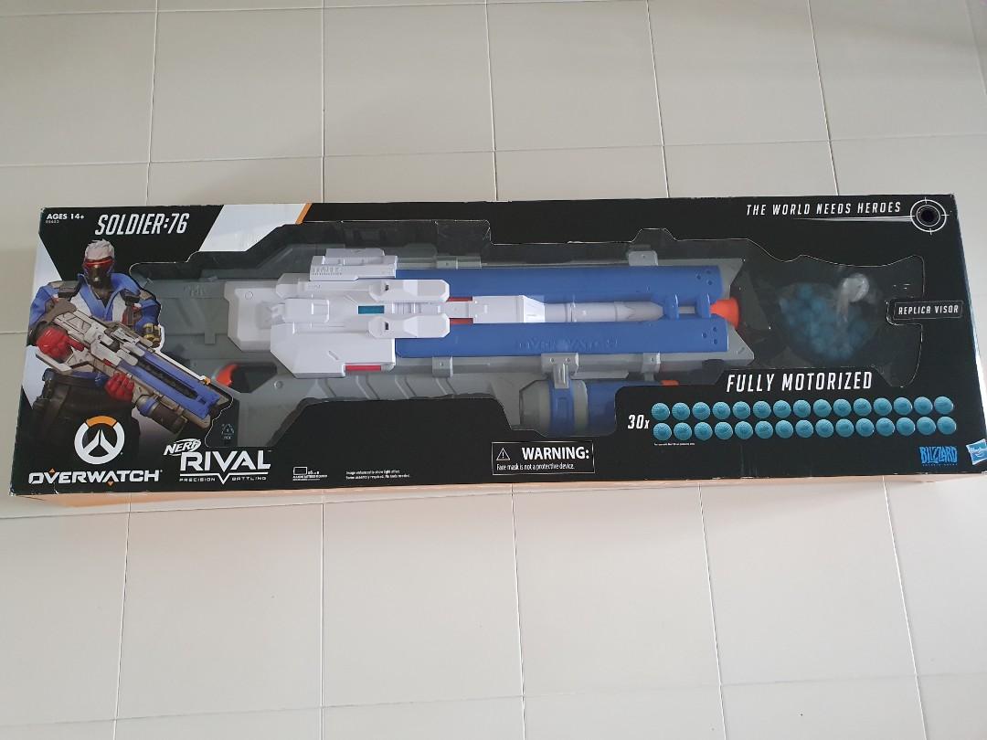 Nerf Overwatch Rival - Soldier 76, Hobbies & Toys, Toys & Games on ...
