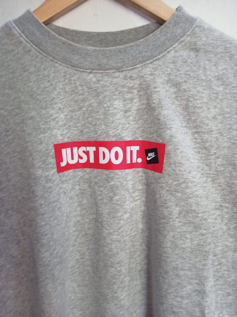 Nike box logo crew neck, Men's Fashion, Coats, Jackets and Outerwear on ...