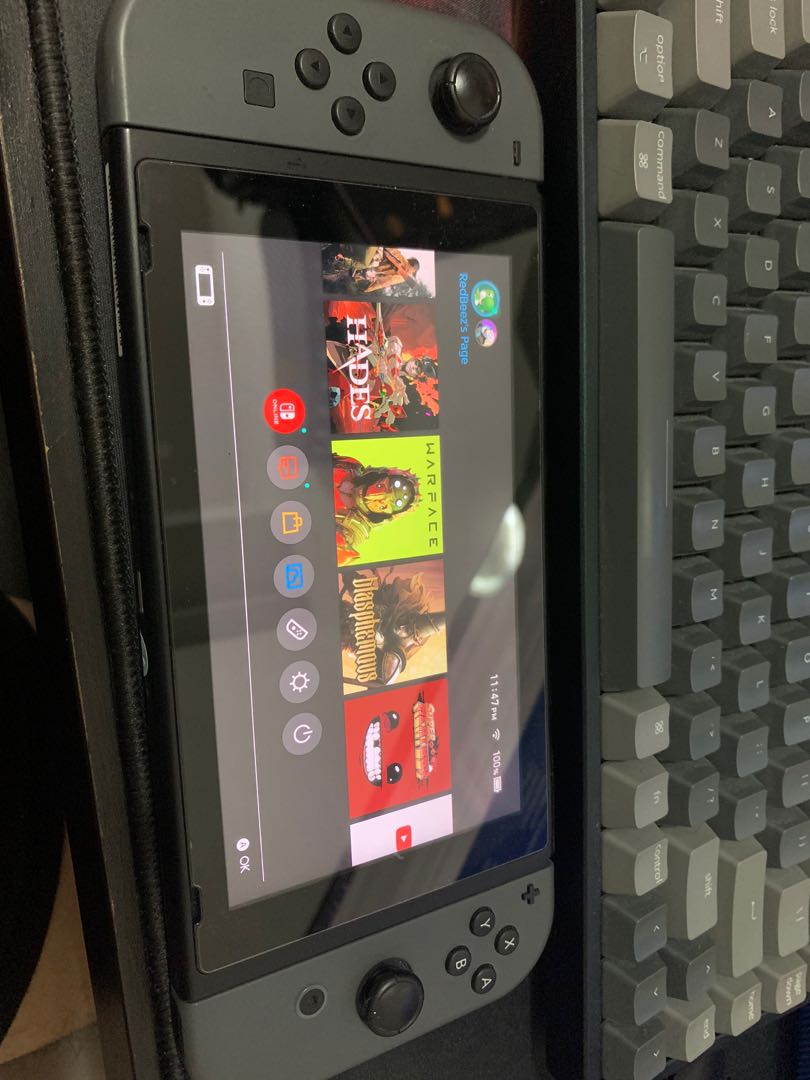 Nintendo Switch Gen 1 [Serial: xaw1009], Video Gaming, Video Game ...