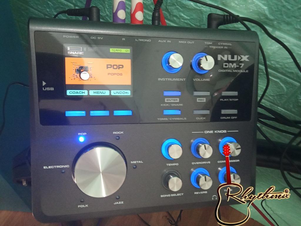 Nux DM7 Digital Drum Kit, Hobbies & Toys, Music & Media, Musical Instruments on Carousell