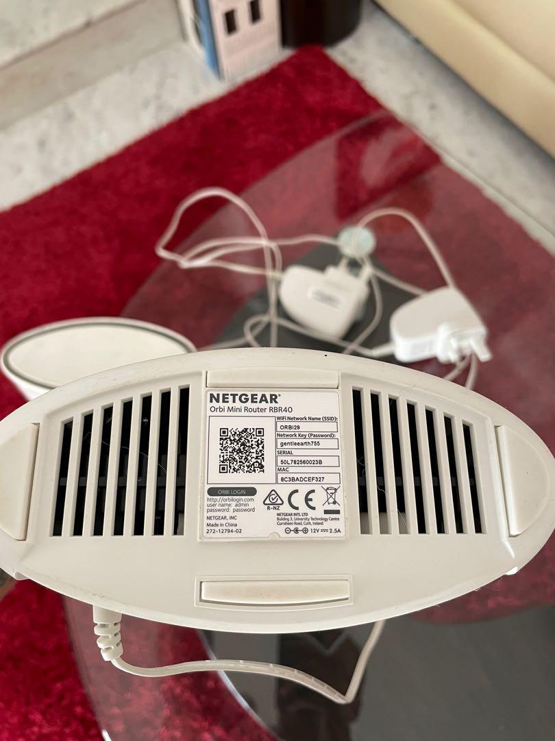 Orbi mesh RBR40- router and satellite, TV & Home Appliances, Other Home ...