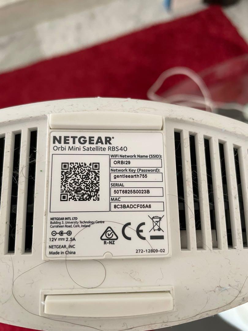 Orbi mesh RBR40- router and satellite, TV & Home Appliances, Other Home ...