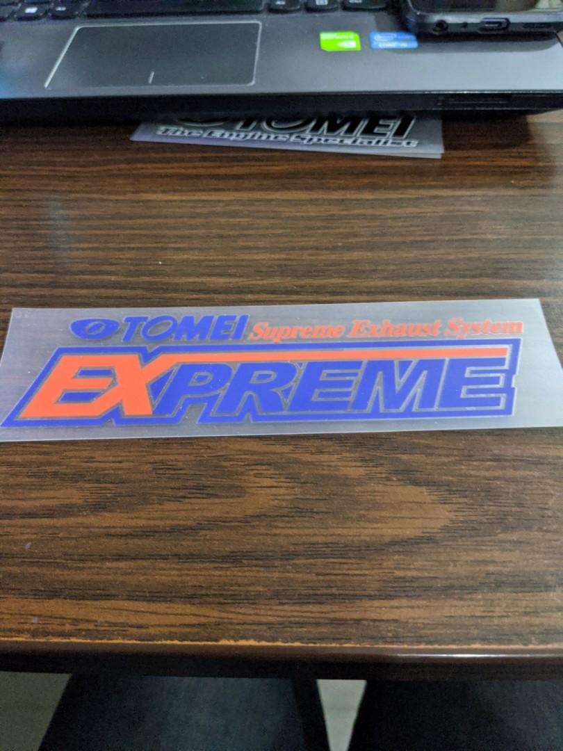 Original TOMEI sticker, Auto Accessories on Carousell