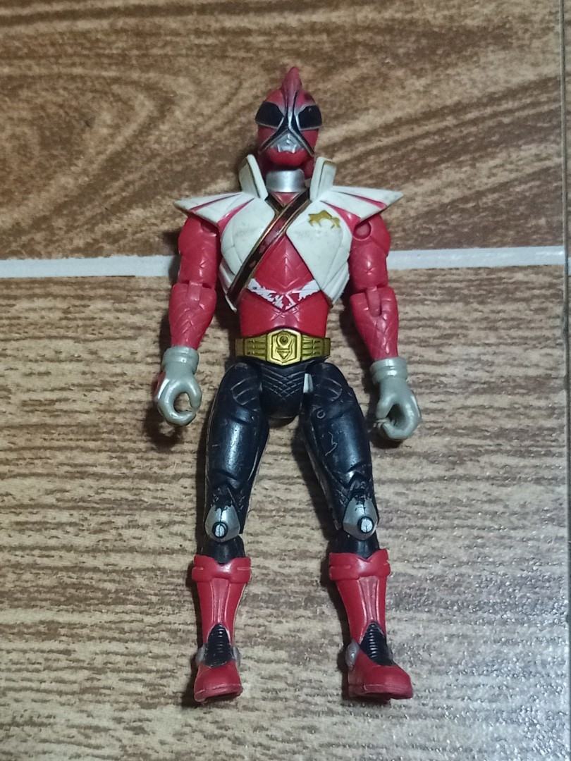 Power Ranger Super Samurai Red Ranger 3.75, Hobbies & Toys, Toys ...