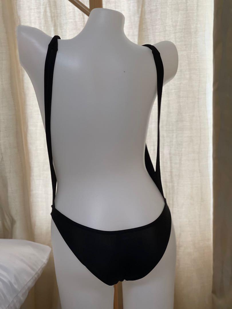 Sexy Cut Out One Piece Swimsuit Women S Fashion Swimwear Bikinis Swimsuits On Carousell