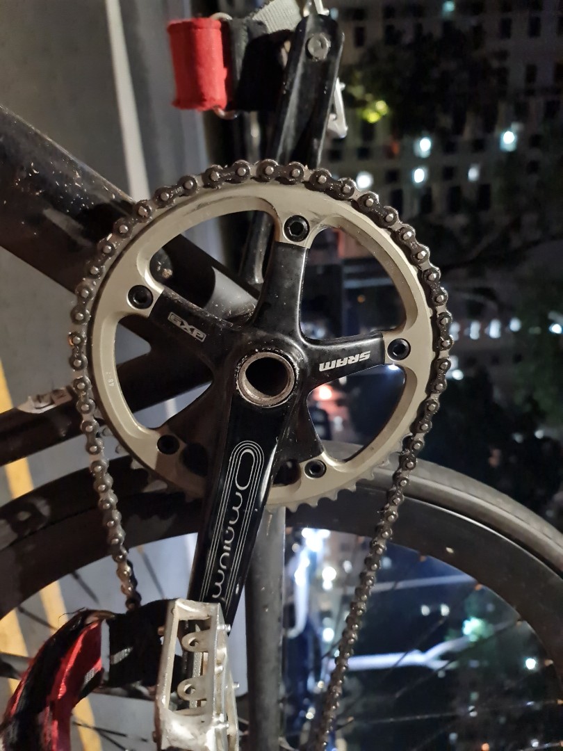 Sram Omnium crankset, Sports Equipment, Bicycles & Parts, Parts ...