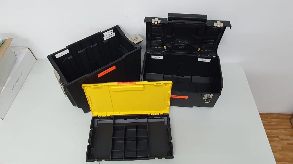 Stanley Multi Compartment Roller Tool Box, Everything Else on Carousell