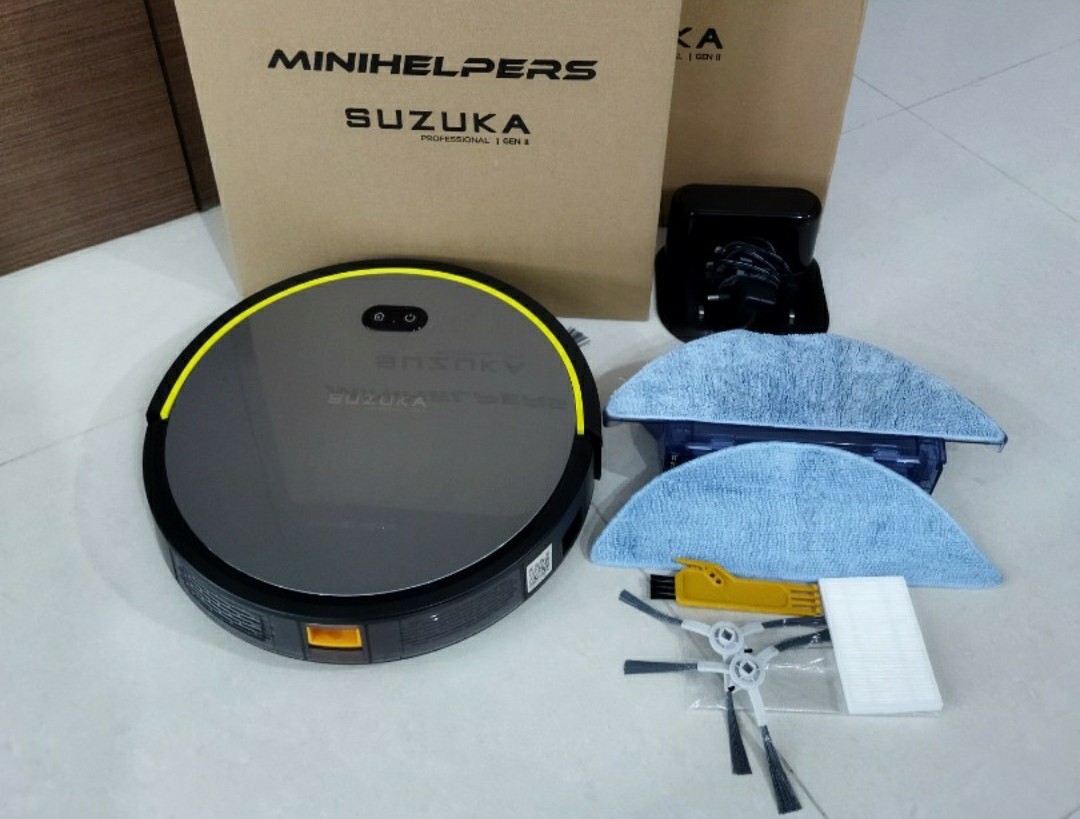 SUZUKA PRO GEN II Robotic Vacuum Cleaner, TV & Home Appliances, Vacuum ...