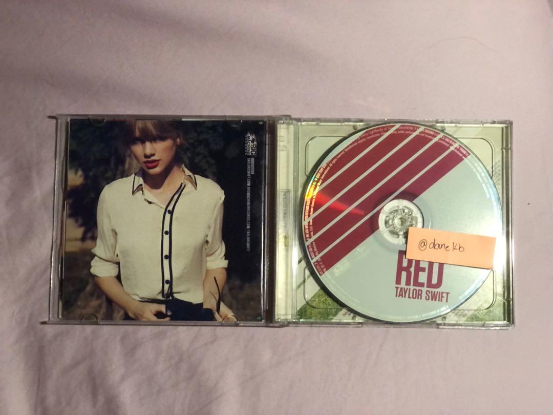 Taylor Swift RED deluxe album (PH Edition), Hobbies & Toys, Music ...