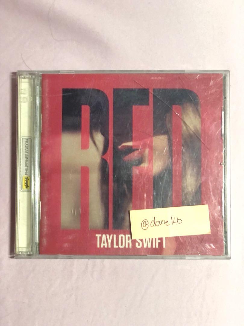 Taylor Swift RED deluxe album (PH Edition), Hobbies & Toys, Music ...