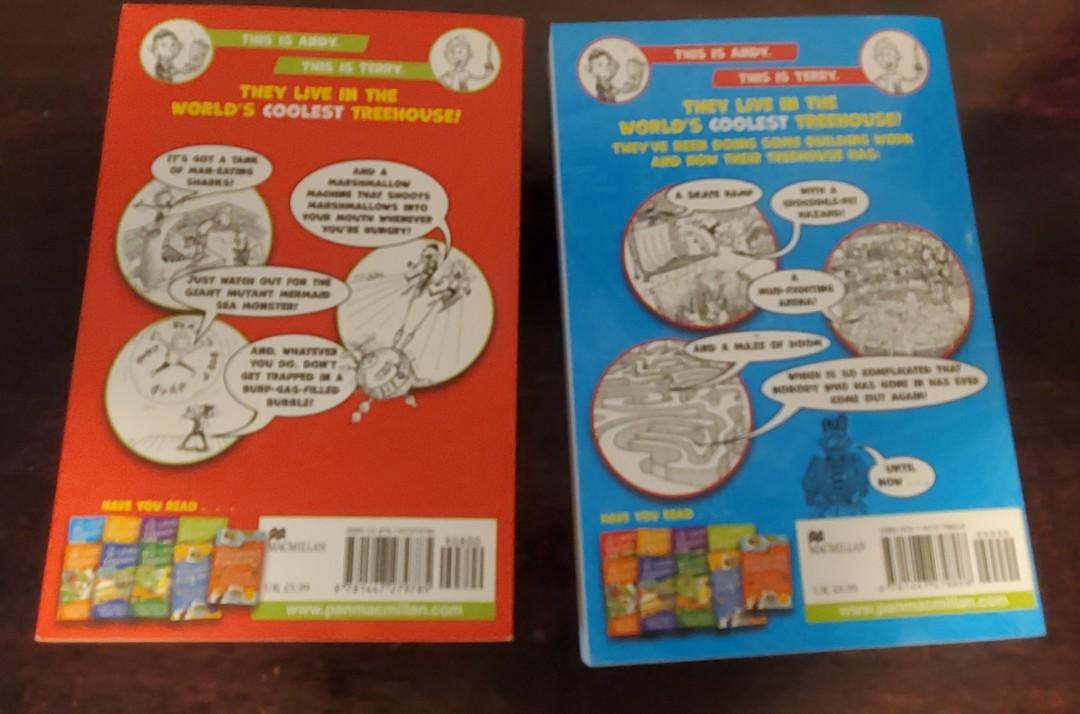 The 13-Storey Treehouse and The 26-Storey Treehouse Chapter Books, 書本 ...