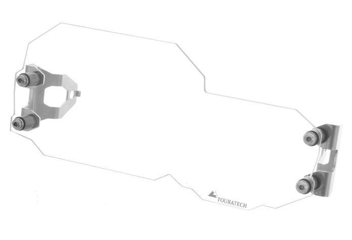 Touratech Makrolon Headlight Protector with Quick Release Fastener for ...