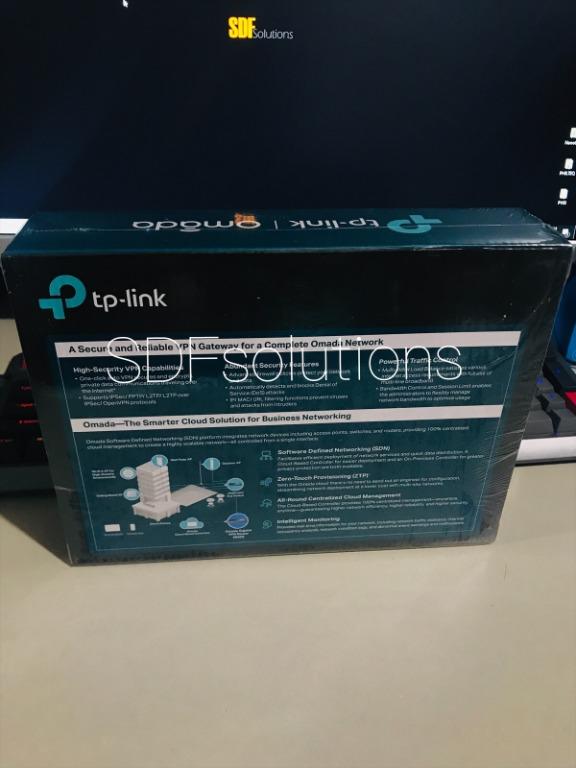 TPlink ER605 (TL-R605) Gigabit Multi-WAN VPN Router, Computers & Tech ...