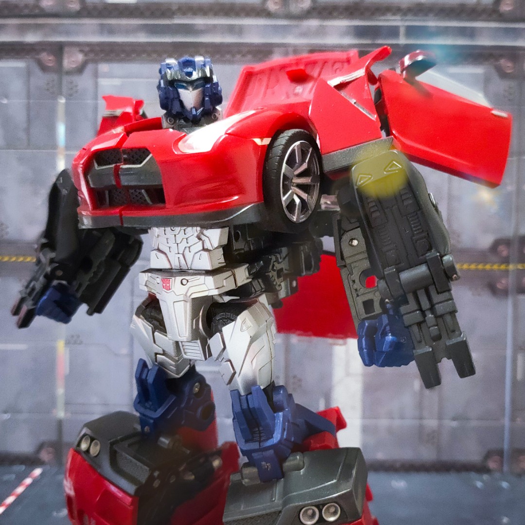 Transformers Alternity Convoy (Optimus Prime) Nissan GT-R Red With Box ...