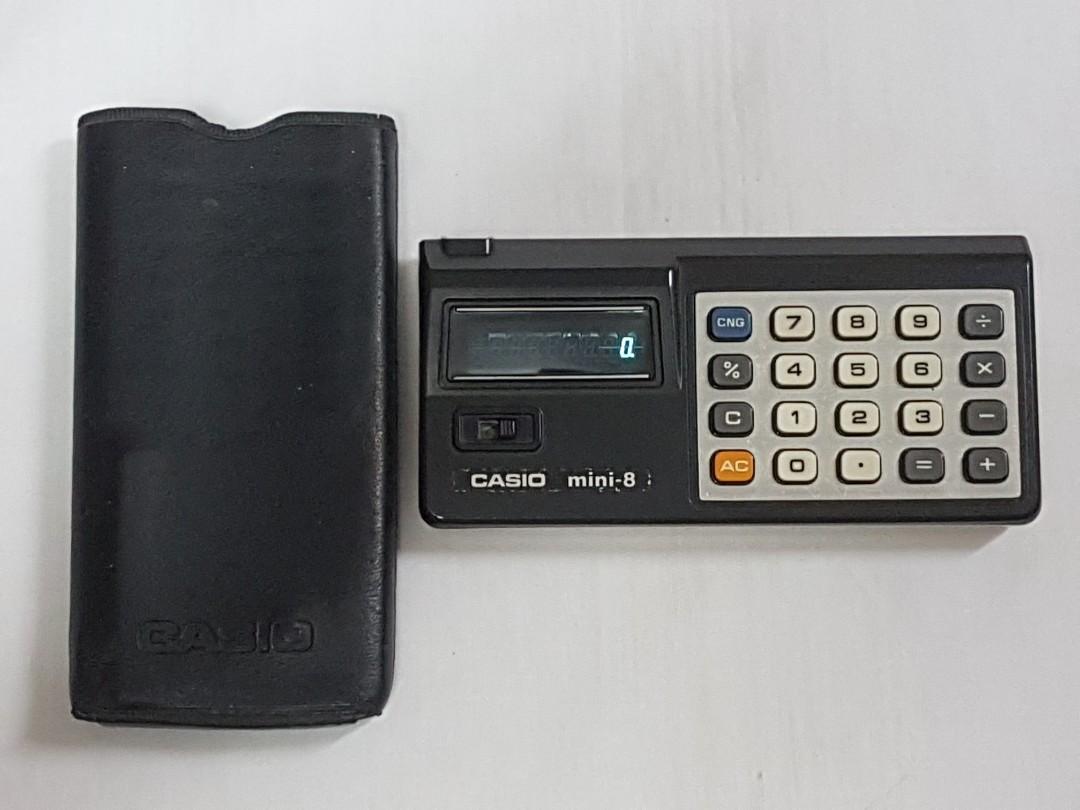 Vintage Casio mini-8 Electronic Calculator, Mobile Phones & Gadgets ...