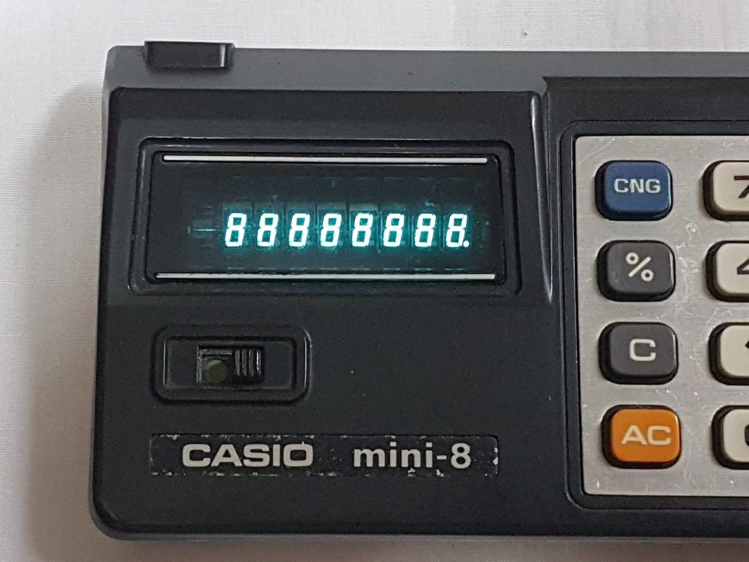 Vintage Casio mini-8 Electronic Calculator, Mobile Phones & Gadgets ...