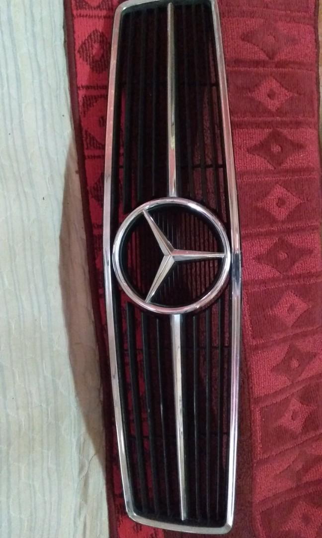 W126 sec front grill, Auto Accessories on Carousell