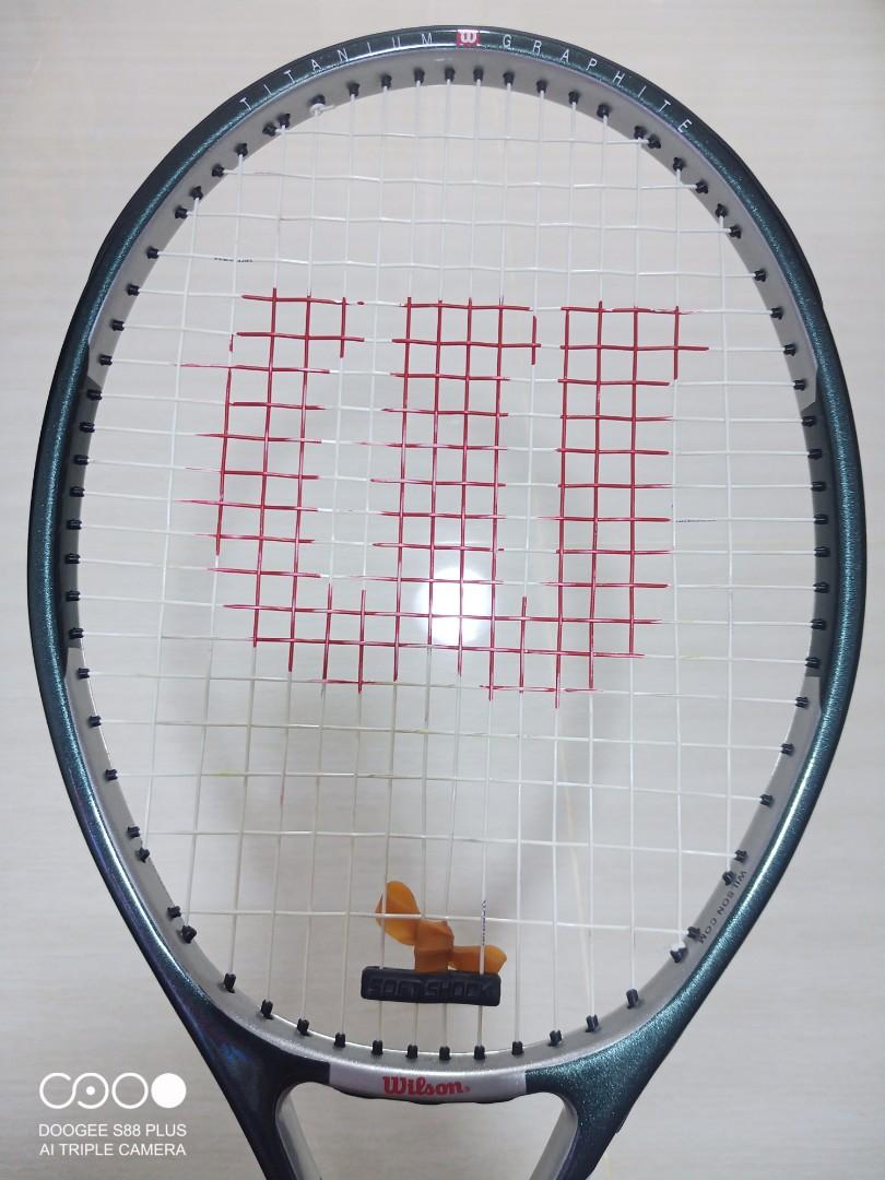 Wilson Profile Force Tennis Racquet, Sports Equipment, Sports & Games ...
