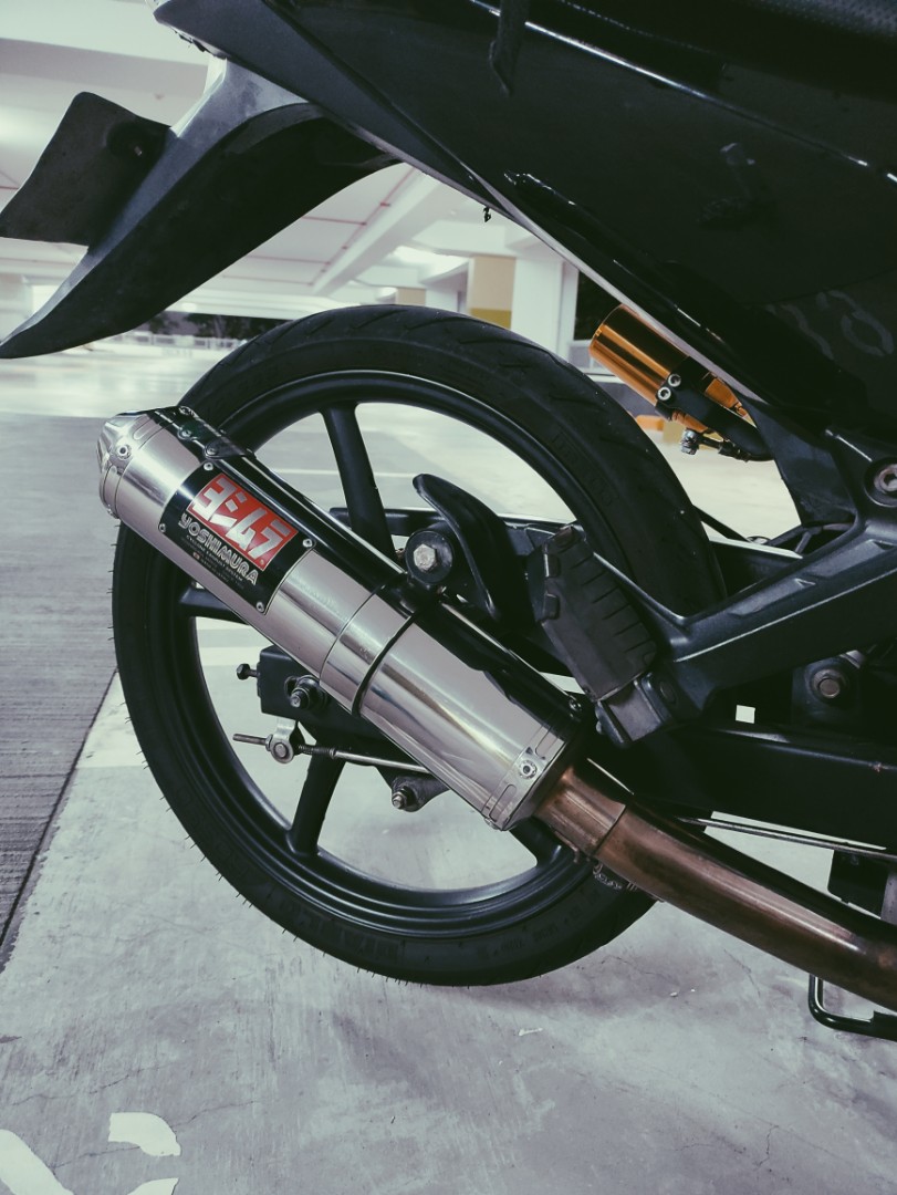 Yoshimura roundcone gen 1, Motorcycles, Motorcycle Accessories on Carousell