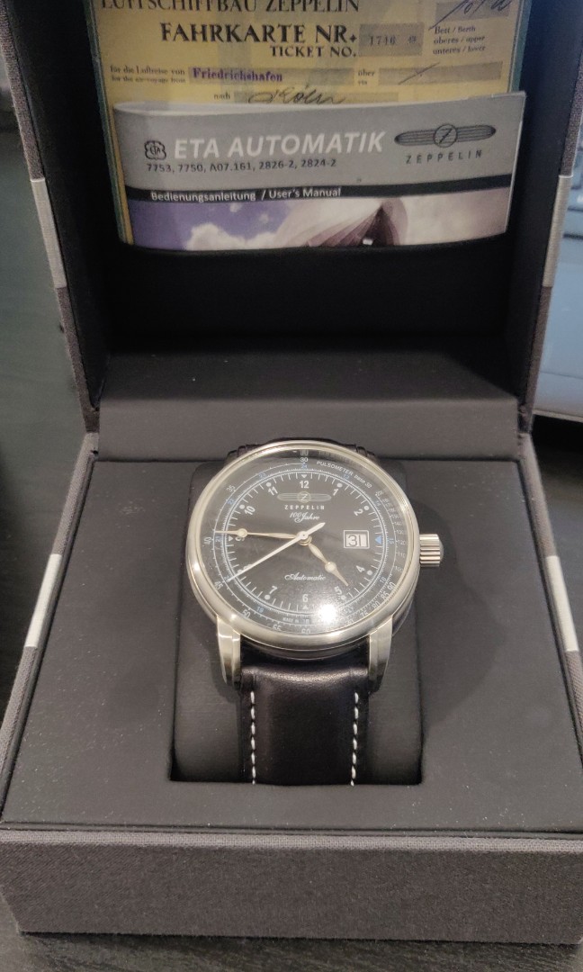 Zeppelin 7664-2 swiss automatic movement, Men's Fashion, Watches ...