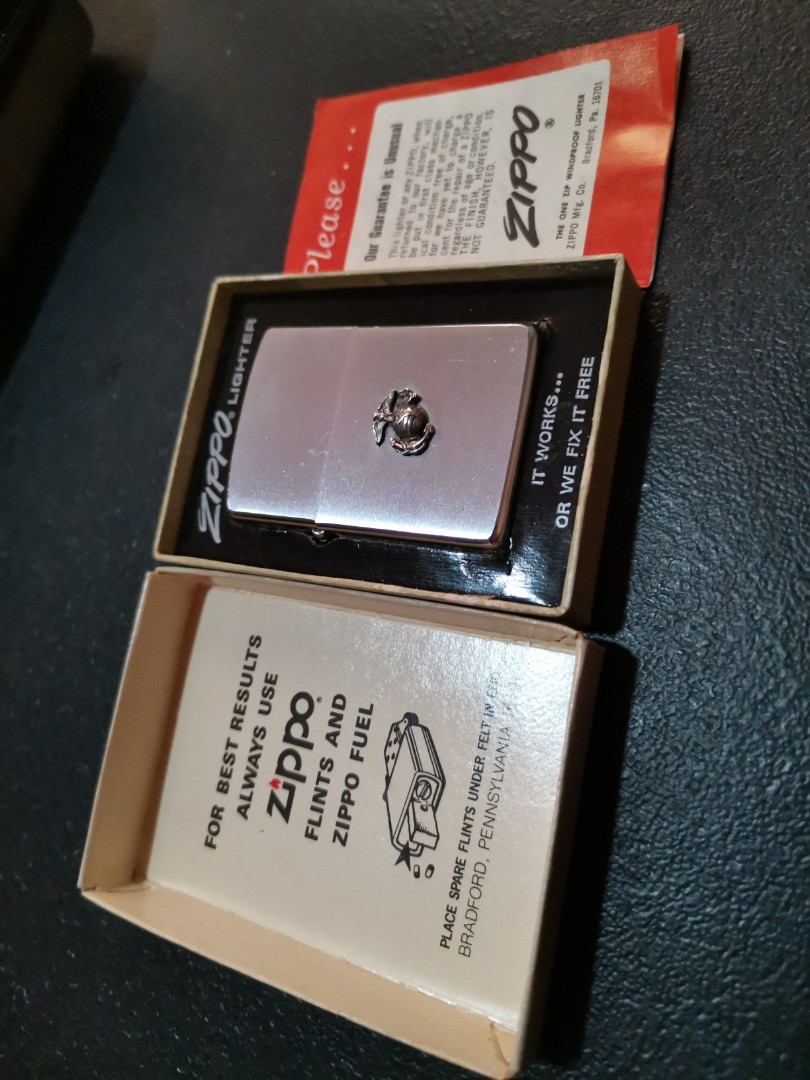 ZIPPO LIGHTER "1965"VINTAGE VERY RARE COLLECTIBLE GREAT WORKING CONDITION, Hobbies & Toys ...