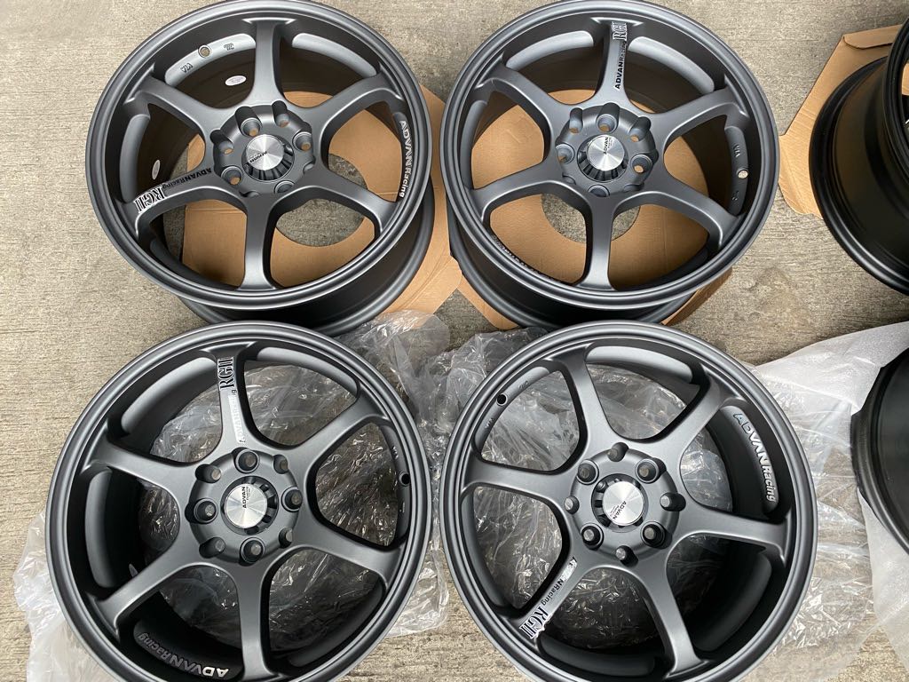 15" Advan RG2 Gunmetal Mags 4Holes pcd 100-114 Bnew, Car Parts ...
