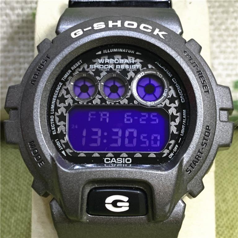 卡西歐 Casio Gshock G-Shock 6900 Dw6900 Dw-6900Sc, 名牌, 手錶 - Carousell