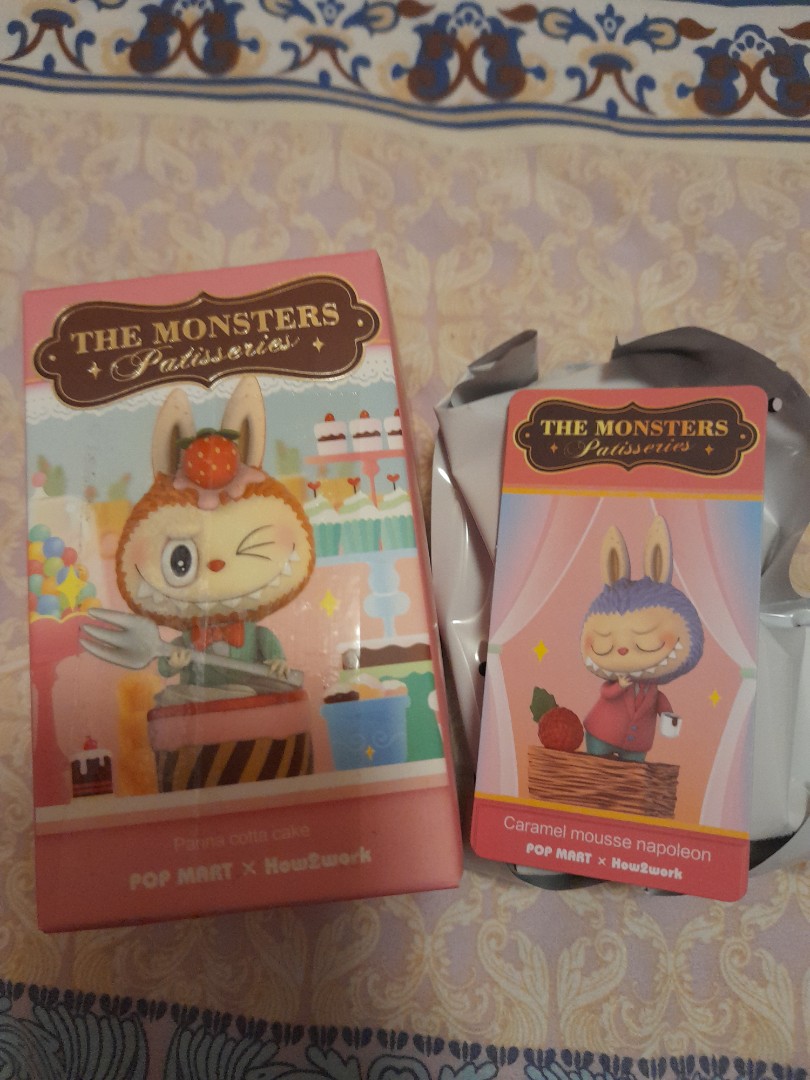 Labubu 拿破崙 Caramel Mousse Napoleon 甜品 The Monsters Patisseries How2Work ...