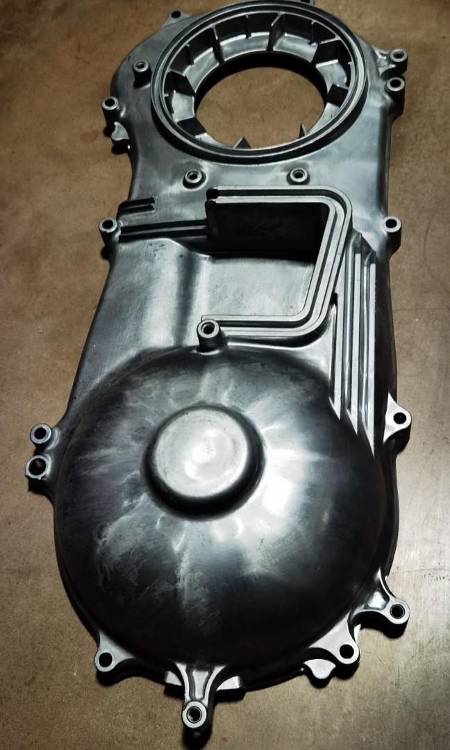 Aerox CVT cover, Motorcycles, Motorcycle Accessories on Carousell