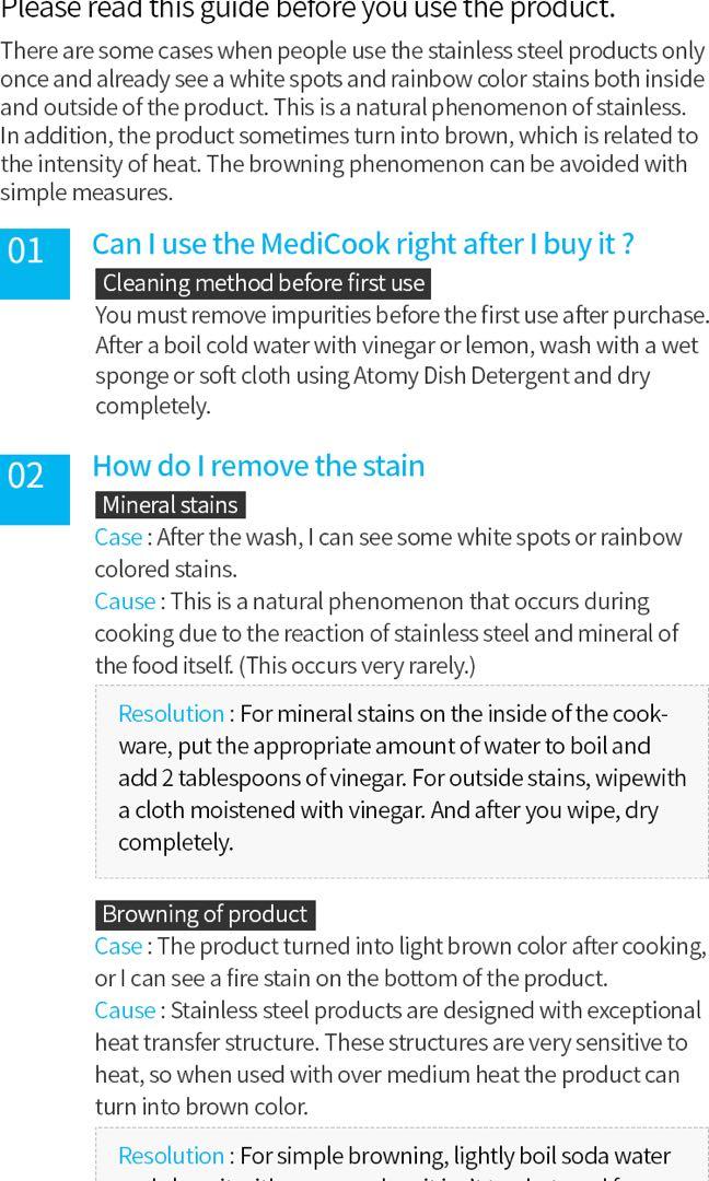 Atomy MediCook 32cm Wok, Furniture & Home Living, Kitchenware ...