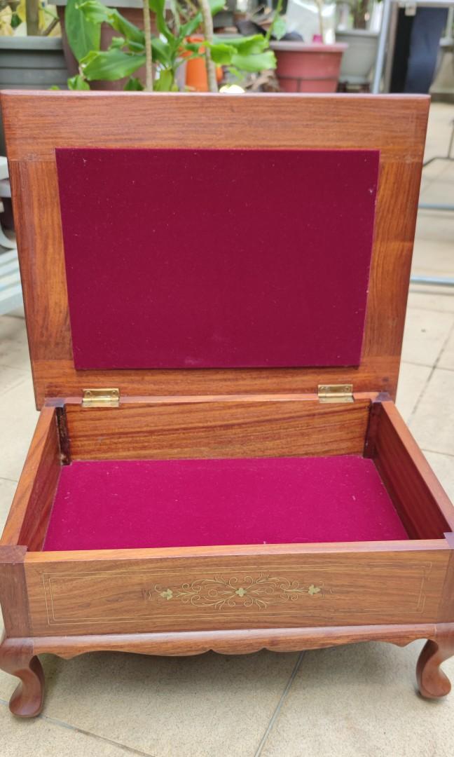 Authentic Wooden Indian style reading box, Furniture & Home Living ...